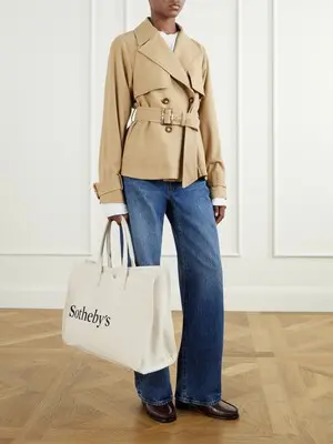 FRAME Sotheby's Printed Canvas Tote