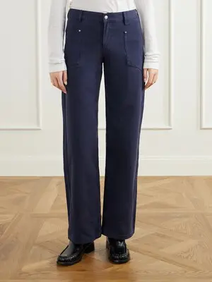 Still Here Supply Paneled Mid-rise Straight-leg Jeans