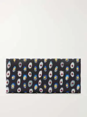 Staud Muse Bead-embellished Satin Clutch - Multi
