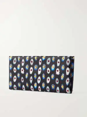 Staud Muse Bead-embellished Satin Clutch