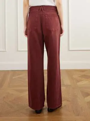 SLVRLAKE Lexi Low-rise Wide-leg Jeans