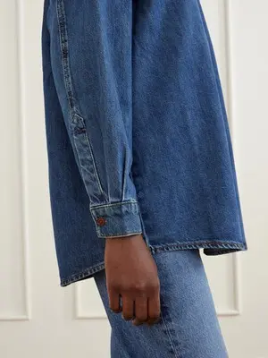 SKALL STUDIO Edgar Organic Denim Shirt