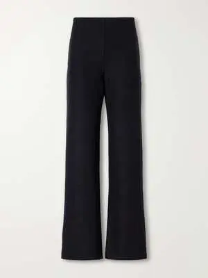 LESET Lauren Jersey Straight-leg Pants