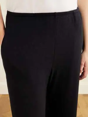 LESET Lauren Jersey Straight-leg Pants