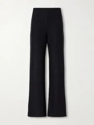 LESET Lauren Jersey Straight-leg Pants