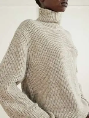LEMAIRE Ribbed Alpaca And Yak-blend Sweater