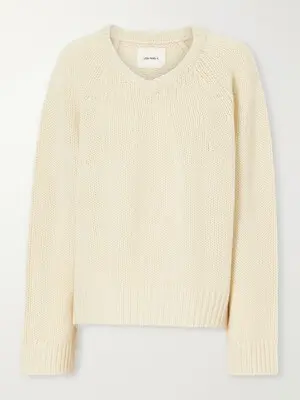 LISA YANG Aloia Cashmere Sweater - Yellow