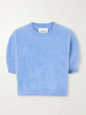 LISA YANG Juniper Brushed Cashmere Sweater