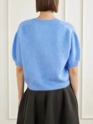 LISA YANG Juniper Brushed Cashmere Sweater