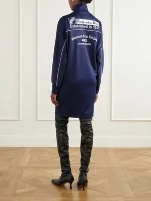 MAISON MARGIELA Embroidered Jersey Mini Dress
