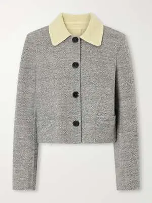 Proenza Schouler Gaelle Wool-blend Jacket - Gray