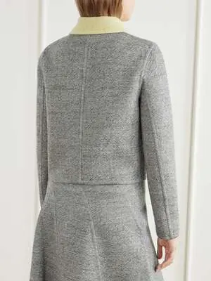 Proenza Schouler Gaelle Wool-blend Jacket - Gray