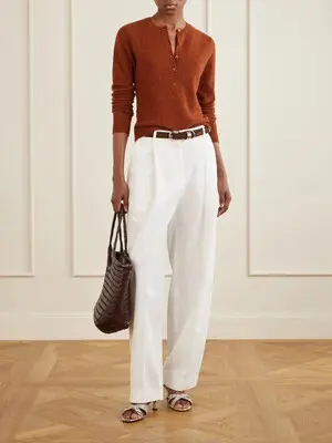 DÔEN Heath Henley Cashmere Sweater - Red