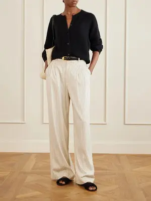 DÔEN Peroline Cashmere Cardigan - Black