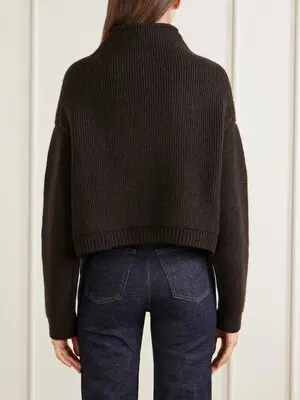 Khaite Marjorie Cashmere Cardigan - Brown