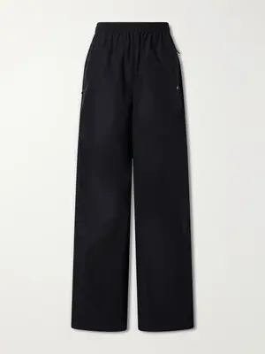 Balenciaga Cotton-blend Shell Pants - Black