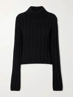 Khaite Kelly Ribbed Cashmere Sweater