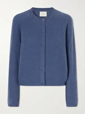 DÔEN Peroline Cashmere Cardigan - Blue