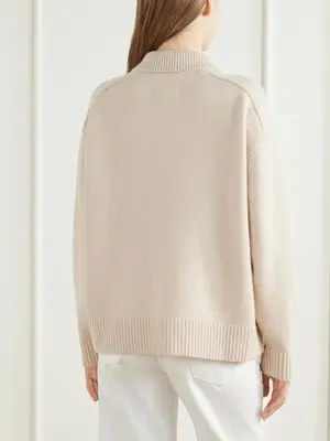 Citizens Of Humanity Agatha Wool And Cashmere-blend Polo Sweater