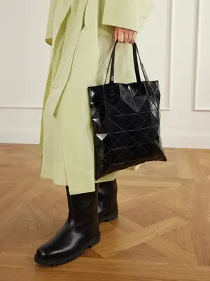 Issey Miyake Lucent Glossed Tote - Black