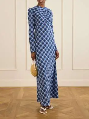 DÔEN Begonia Printed Organic Cotton Maxi Dress
