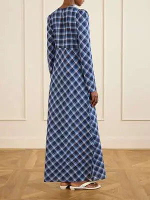 DÔEN Begonia Printed Organic Cotton Maxi Dress