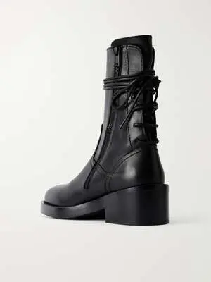ANN DEMEULEMEESTER Henrica Leather Ankle Boots