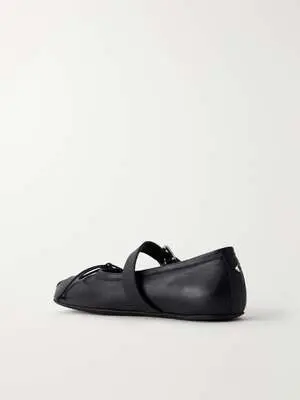 ANN DEMEULEMEESTER Zoey Leather Ballet Flats