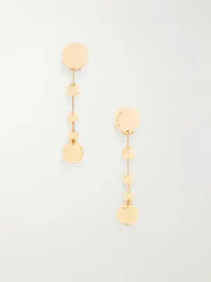 Carolina Herrera Tone Earrings - Gold