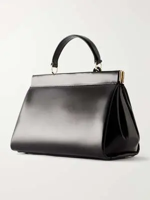 Victoria Beckham Sloane Frame Leather Tote