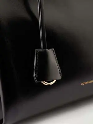 Victoria Beckham Sloane Frame Leather Tote