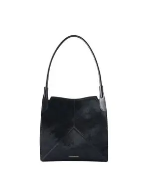 Victoria Beckham Calf Hair Tote - Black