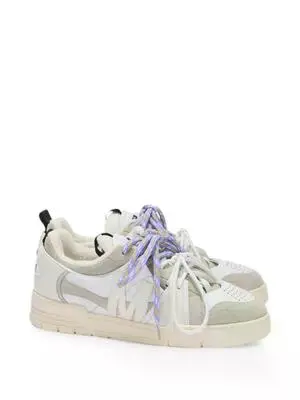 Moschino Double-lace Panelled Sneakers