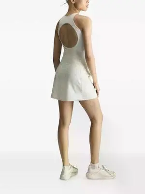 Adidas By Stella McCartney Cut-out Logo-print Dress