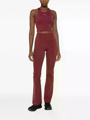 ANINE BING Elina Logo-print Racerback Top