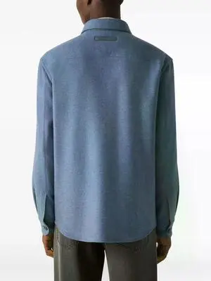 Zegna Light Multimélange Oasi Cashmere Overshirt