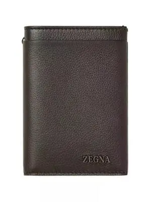 Zegna Dark- Secondskin Wallet - Brown