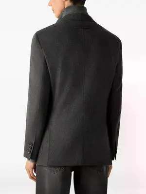 Zegna Dark Mélange Oasi Cashmere Jacket