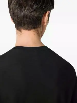 Zegna Trofeo 15milmil15 Wool Crewneck Sweater - Black
