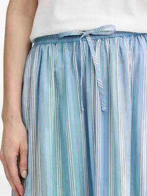 Marc O'polo Striped Drawstring Maxi Skirt