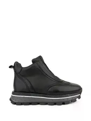 LINDA BAUMANN Zip-fastening Chunky Boots - Black