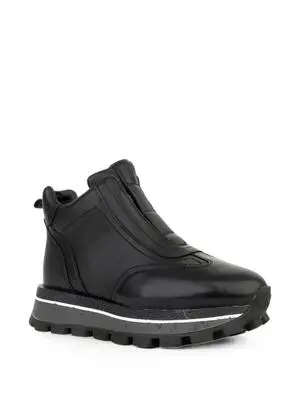 LINDA BAUMANN Zip-fastening Chunky Boots