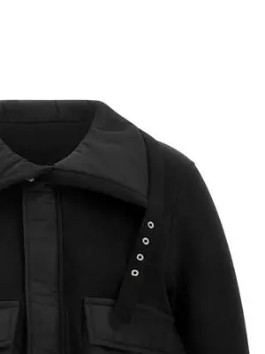 Sacai Panelled Cargo Jacket - Black