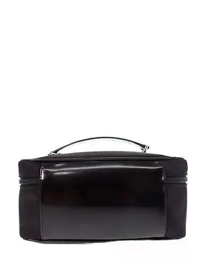 Gucci 20th Century Nylon Bamboo Vanity Bag