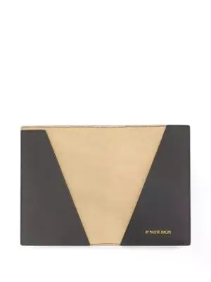 BY MALENE BIRGER Ivy Monogram-print Passport Holder - Brown