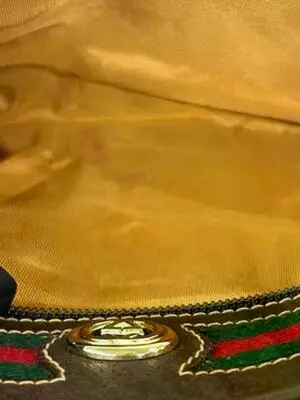 Gucci 1970-1980 Gg Supreme Web Crossbody Bag