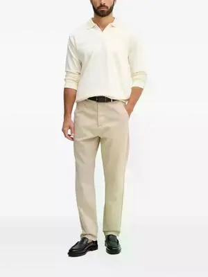 LINDBERGH Long-sleeve Polo-collar Sweatshirt