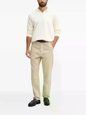 Lindbergh Long-sleeve Polo-collar Sweatshirt