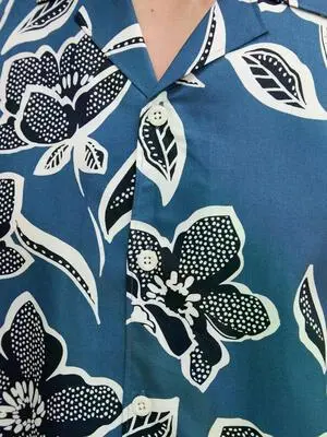 LINDBERGH Floral-print Short-sleeve Shirt