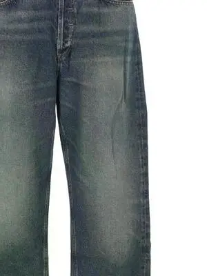 AGOLDE Faded Straight-leg Jeans